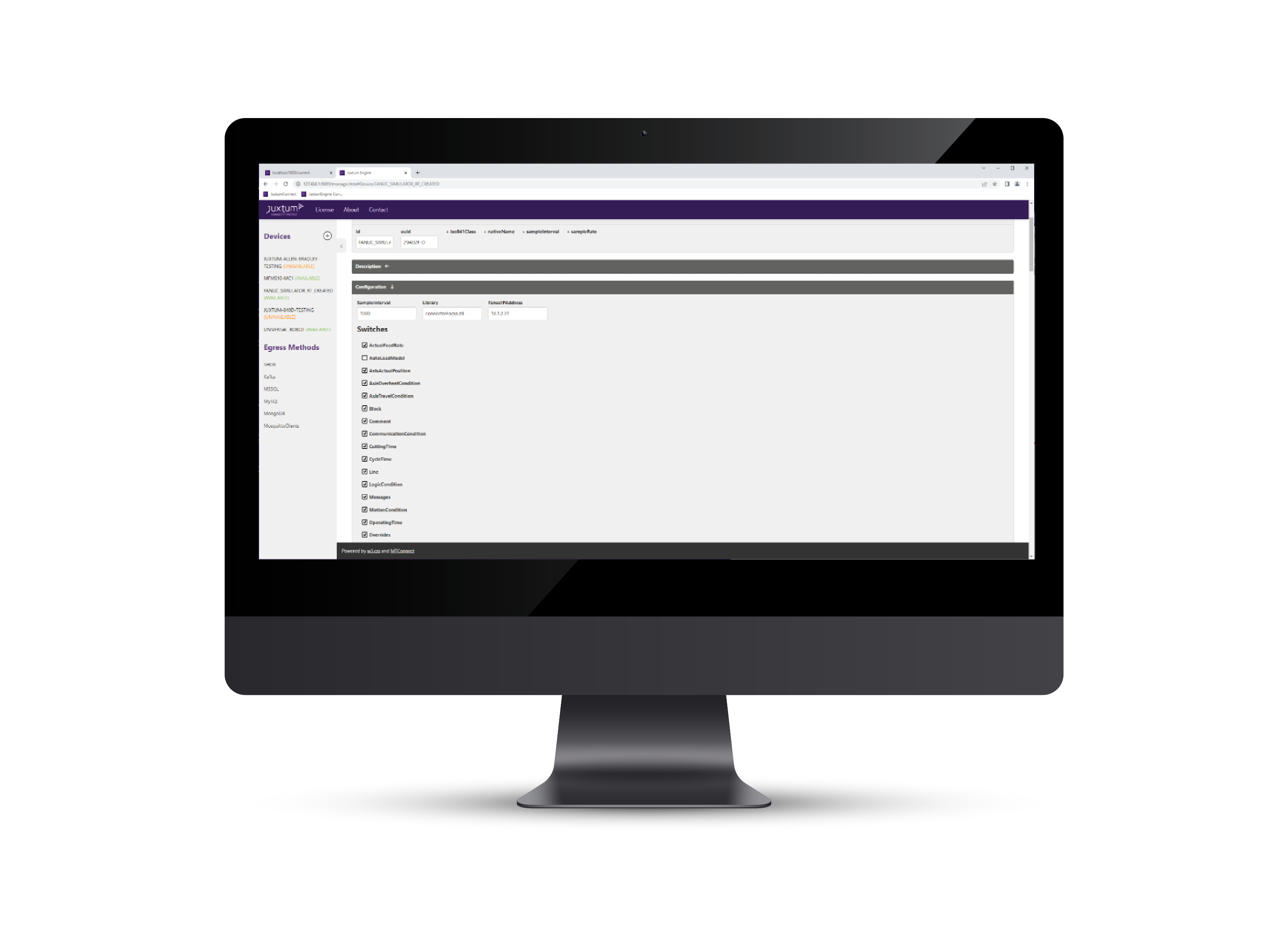 Data Collection Software for Manufacturing –Juxtum Connect